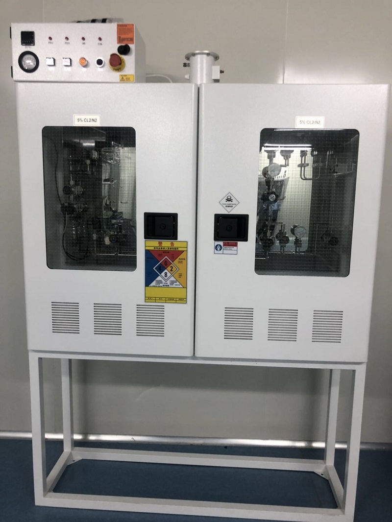 VMB-CL2&N2 - 特气柜 - 产品中心 - 江苏兴毅科技有限公司